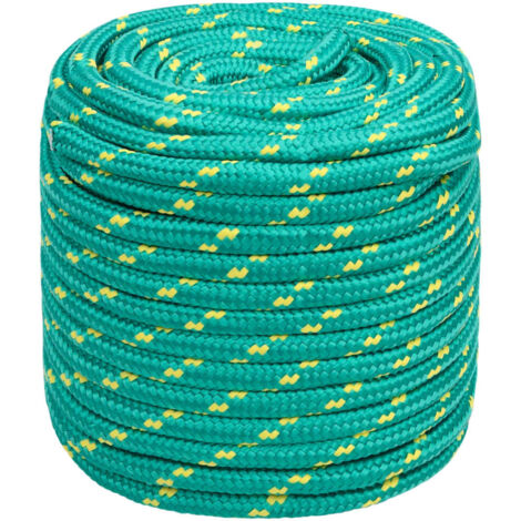 Corde de bateau Vert 16 mm 250 m Polypropylène - Corde De Bateau ...