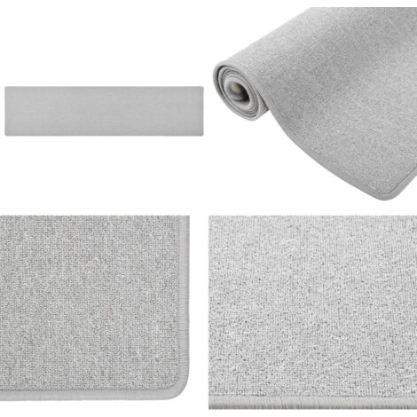 Tapis de couloir Gris clair 50x200 cm - Tapis De Couloir - Tapis ...