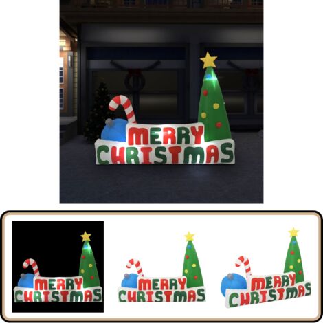 Décoration gonflable de Noël 240x188 cm - Décoration De Noel - Sapins ...