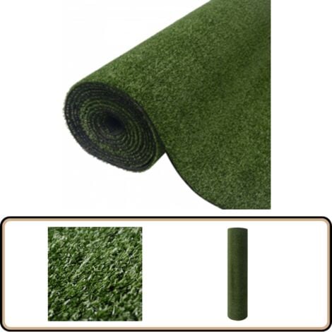 Gazon artificiel 7/9 mm 1x8 m Vert - Gazon Artificiel - Herbe Synthétique - Gazon Faux ...