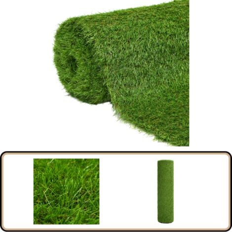 Gazon artificiel 1x10 m/30 mm Vert - Gazon Artificiel - Pelouse Synthétique - Gazon Vert - Gazon ...
