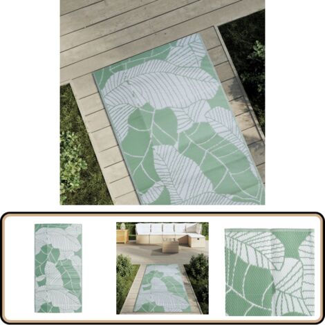 Tapis d'extérieur ARAKIL vert 80x150 cm PP - Tapis Exterieur - Tapis De ...