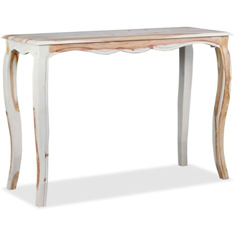 Table console Bois massif 110x40x76 cm - Table Basse - Table D'appoint ...
