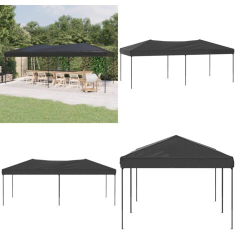 Tente de réception pliable Anthracite 3x6 m - Tente De Réception ...