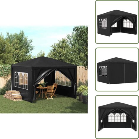 Tente de réception 3 x 3 m Anthracite - Tents De Réception - Abri ...