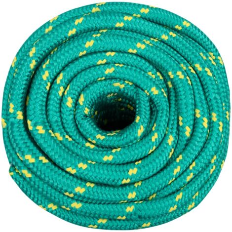 Corde de bateau Vert 18 mm 25 m Polypropylène - Corde De Bateau - Corde ...