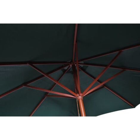 Parasol Vert 258 cm - Parasol De Jardin - Parasol Vert - Parasol ...