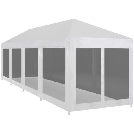 Tente de réception avec 10 parois en maille 12 x 3 m - Tents Reception ...