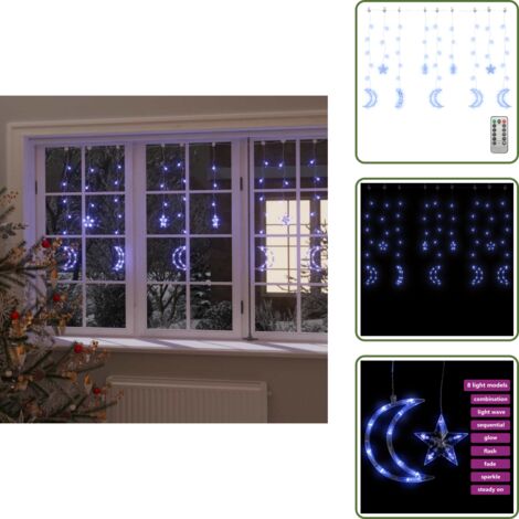 Guirlande lumineuse grand format 345 LED télécommandée sans effort ...
