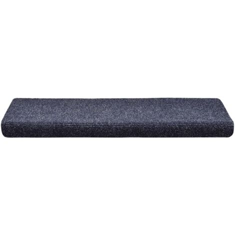 Tapis d'escalier autocollant vidaXL anti-glisse bleu 30 pièces 65x21 cm ...