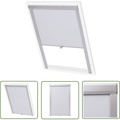 vidaXL Store occultant roulant Blanc UK08