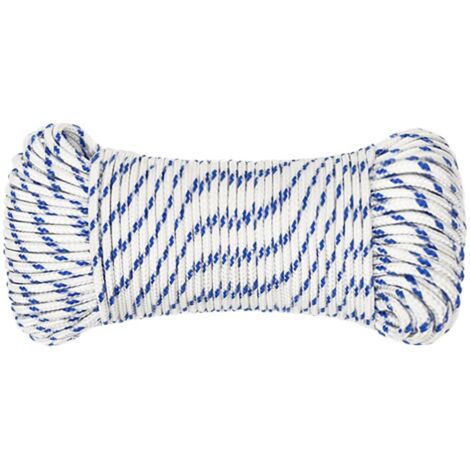 Corde de bateau Blanc 3 mm 25 m Polypropylène - Corde De Bateau - Corde ...