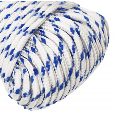 Corde de bateau Blanc 3 mm 25 m Polypropylène - Corde De Bateau - Corde ...