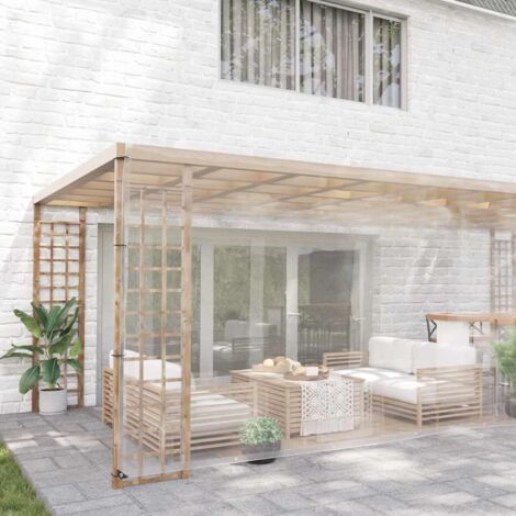 Bâche transparente avec œillets 6x8 m PVC - Bâche Transparente - Bâches ...