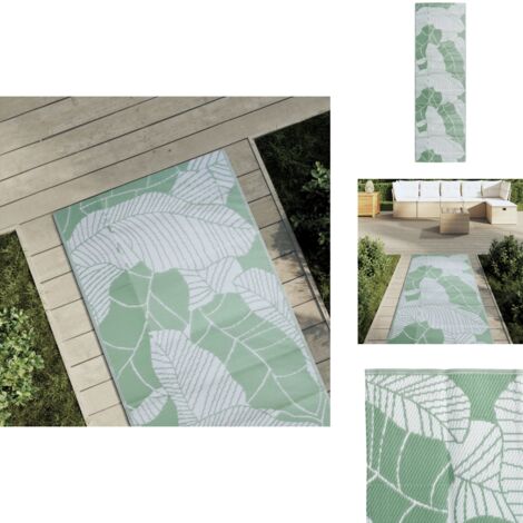 Tapis d'extérieur ARAKIL vert 80x250 cm PP - Tapis Exterieur - Tapis De ...