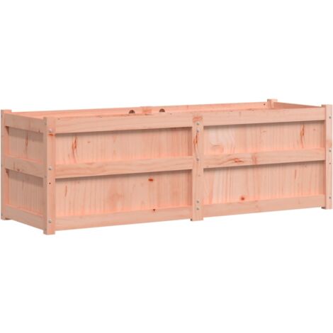 Jardinière 150x50x50 cm bois massif douglas - Jardiniered'extérieure ...