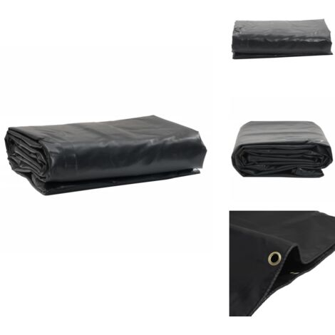 Bâche anthracite 1,5x2,5 m 600 g/m² - Bâche - Bâches - Bâche De Sol ...