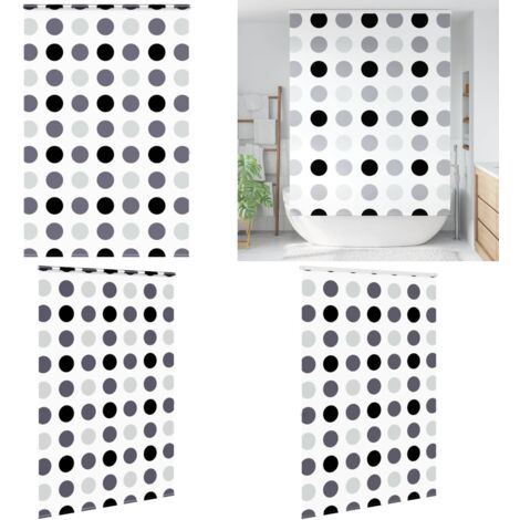 vidaXL Store enrouleur de douche avec cassette largeur du tissu 156 cm