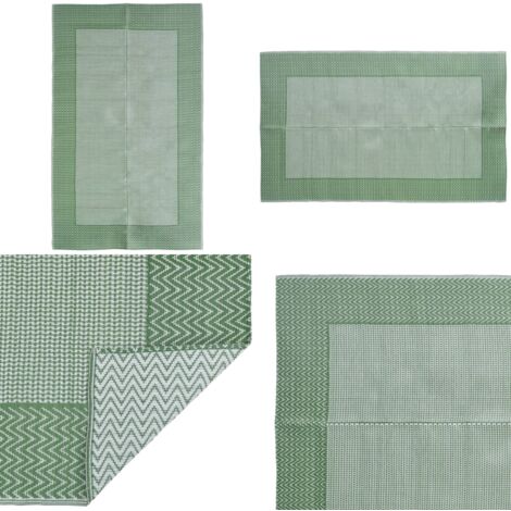 Tapis d'extérieur ARAKIL vert 140 x 200 cm PP - Tapis Exterieur - Tapis ...
