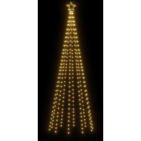 Sapin cône lumineux 310 LED grand format 3m étanche IP44 Noël ...