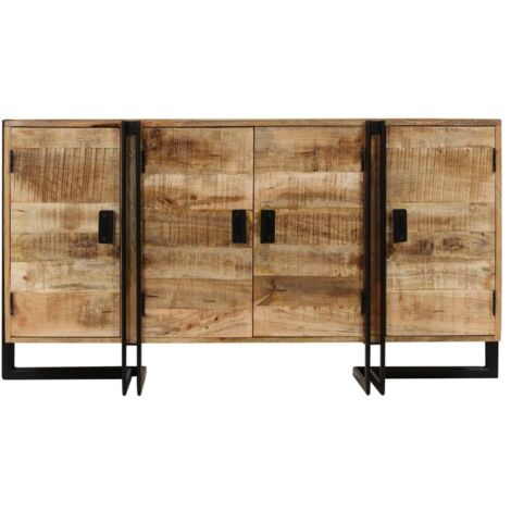 Buffet en manguier - Buffet Bois de manguier massif 150x40x80 cm