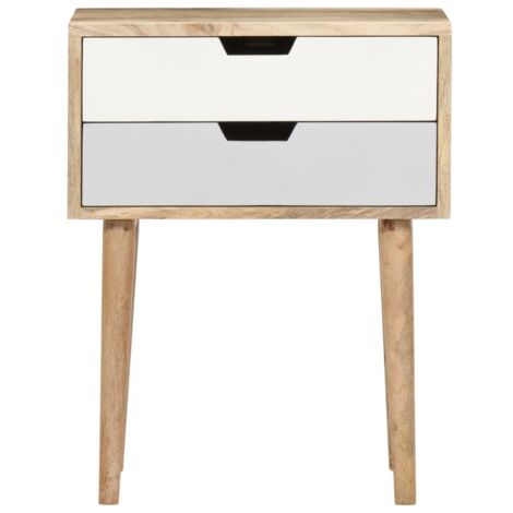 Table de chevet stable en bois massif pour en finir avec le desordre ...