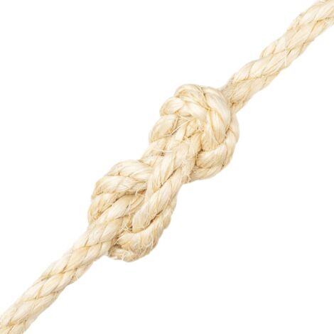 Corde durable - vidaXL Corde 100 % sisal 10 mm 500 m - Corde pour jardin