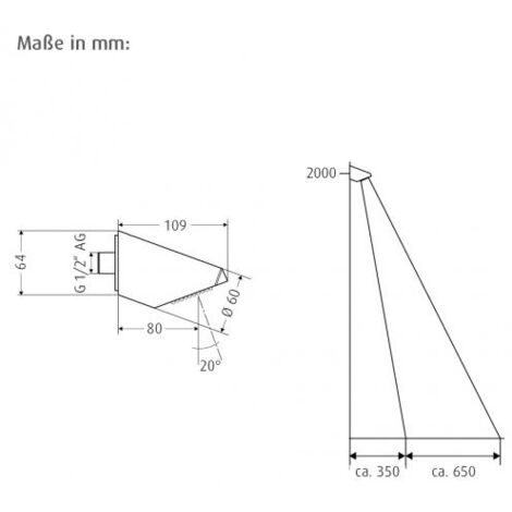 WimTec - SPORT Duschkopf Chrom 126662 126662