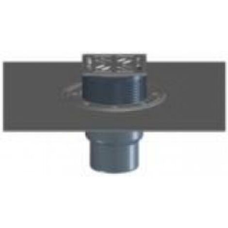 Hutterer&Lechner HL3100TH Balk.- u. Terr.abl. DN75/110 sr , Bitumen, GK ...