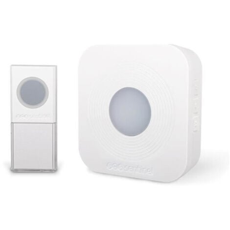 Campana inalámbrica - SCS SENTINEL - 200 metros - SimplyBell - Blanco