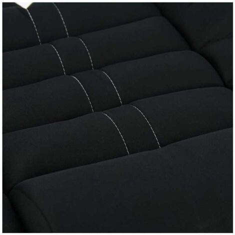 Couvre-siège KINE TRAVEL Confort Intégral 116x54 cm Noir compatible airbags