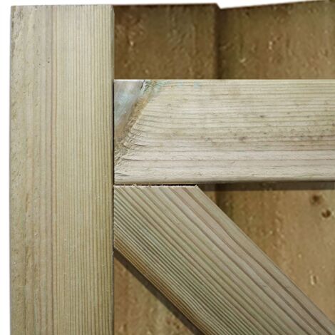 Premier 6ft x 3ft Heavy Duty H-Frame Feather Edge Garden Gate