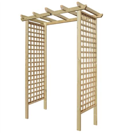 Premier Archway 8ft x 6ft Privacy Square Trellis Sides