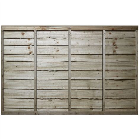 Premier 6ft x 4ft Premier Larch Lap Garden Fence Panel