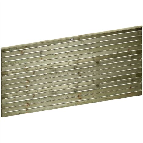 6ft x 3ft ROMA Single Horizontal Venetian Slatted Trellis Panel