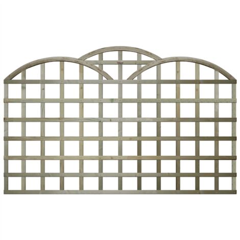 6ft x 3ft Triple Dome Standard Trellis Panel