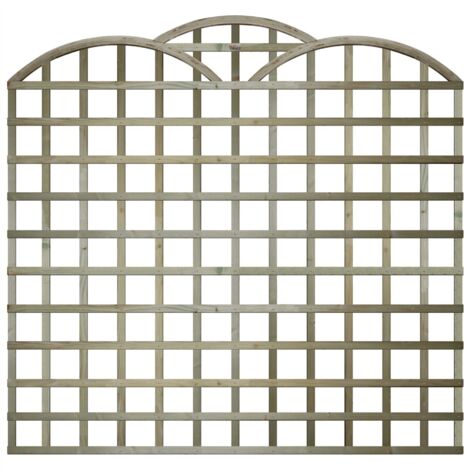 6ft x 5ft Triple Dome Standard Trellis Panel