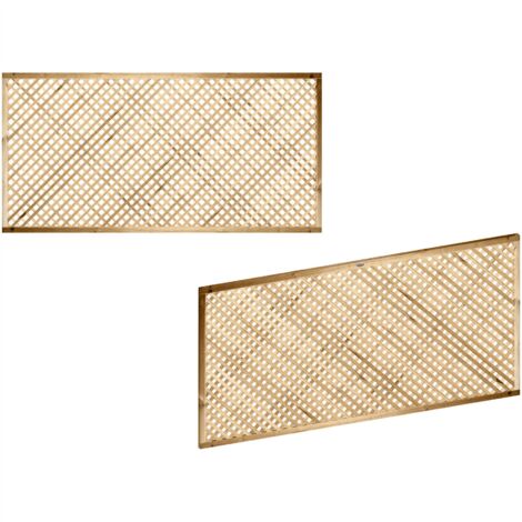 6ft x 3ft Privacy Elite Diamond Trellis