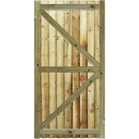 Premier 6ft x 3ft Heavy Duty H-Frame Feather Edge Garden Gate