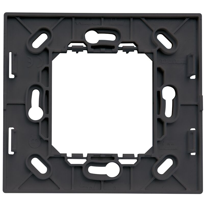 Support Radio Plaque Classique 2M Gris VIMAR 16527.CL