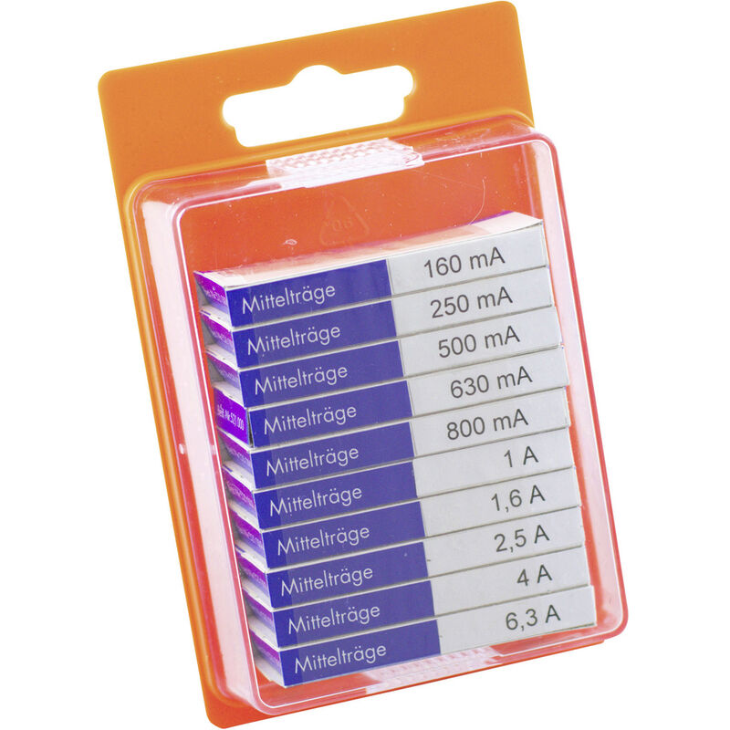 ESKA 121.0.8 12108 Feinsicherung-Sortiment (Ø x L) 5 mm x 20 mm ...