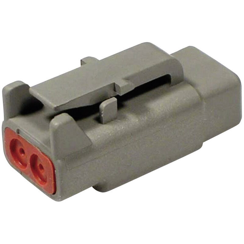 TE Connectivity DTM 06-2 S Rundstecker Stecker, gerade Gesamtpolzahl: 2 ...