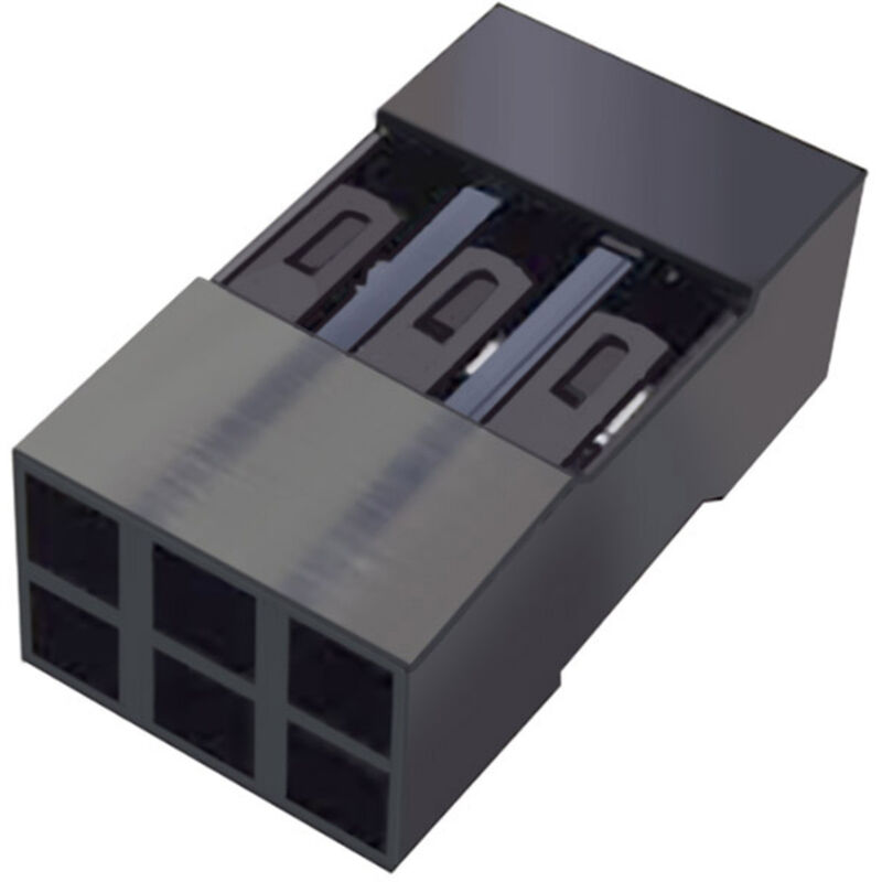 FCI Buchsengehäuse-Kabel Mini-PV Polzahl Gesamt 8 Rastermaß: 2.54 mm 65043-033ELF 1 St.