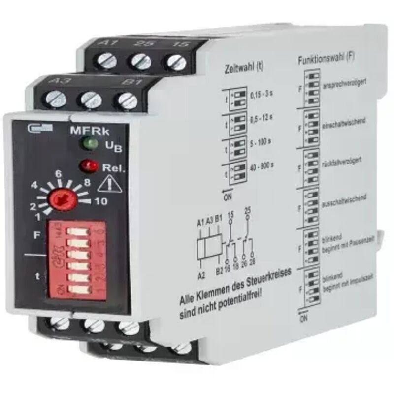 Metz Connect 110310412230 MFRk-E12 Zeitrelais Multifunktional 230 V/AC ...