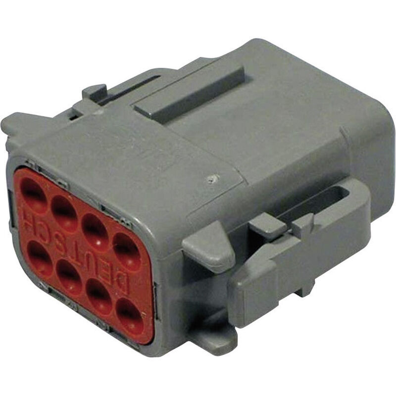 TE Connectivity DTM 06-8 SA Rundstecker Stecker, gerade Gesamtpolzahl ...