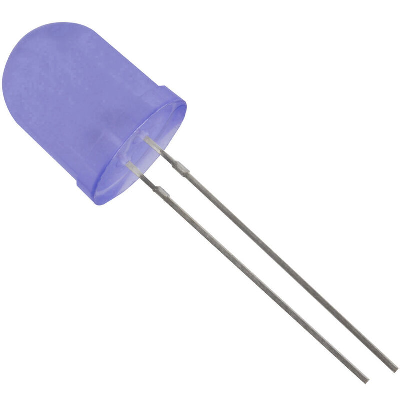 HuiYuan 10034B2D-EHD-A LED bedrahtet Blau Rund 10 mm 700 mcd 50 ° 20 mA ...