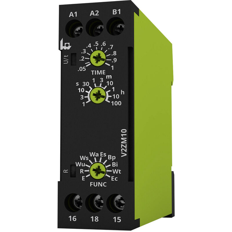 tele 125100 V2ZM10 12-240V AC/DC Zeitrelais Multifunktional 1 St ...
