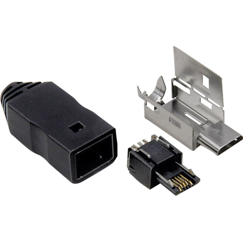 Micro USB B-Stecker Stecker, gerade 1582505 TRU COMPONENTS Inhalt: 1 St.