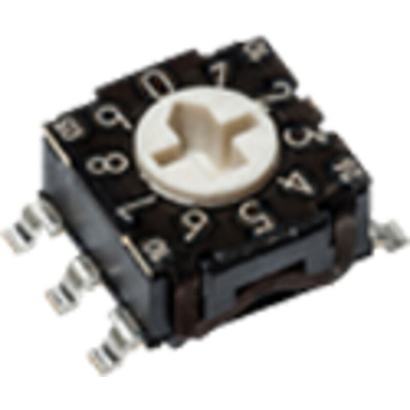 C & K Switches RTE1000V14 Codierschalter BCD Schaltpositionen 10 1 St. Tube