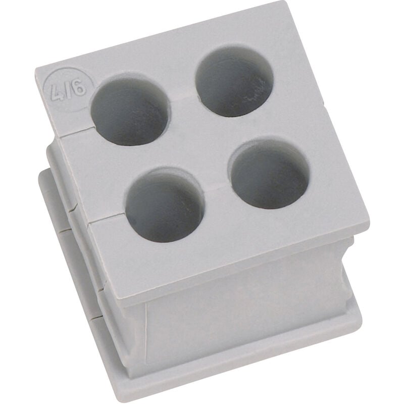 Icotek Kt 4 2 Kabeldurchführung Geschlitzt Klemm Ø Max 2 Mm Elastomer Grau 1 St